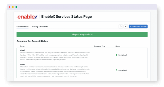 10 Best Examples of Branded Website Status Pages