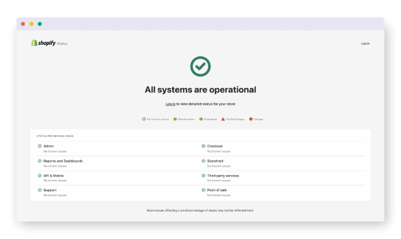 10 Best Examples of Branded Website Status Pages